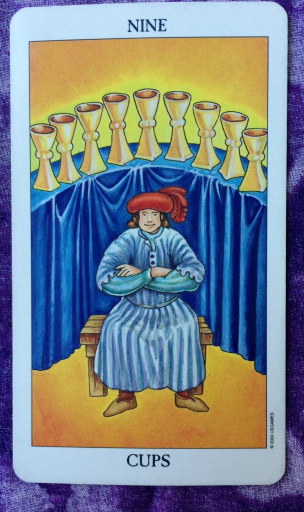 Tarot Card Meditation: Nine of Cups – Ms. Joyce Tarot