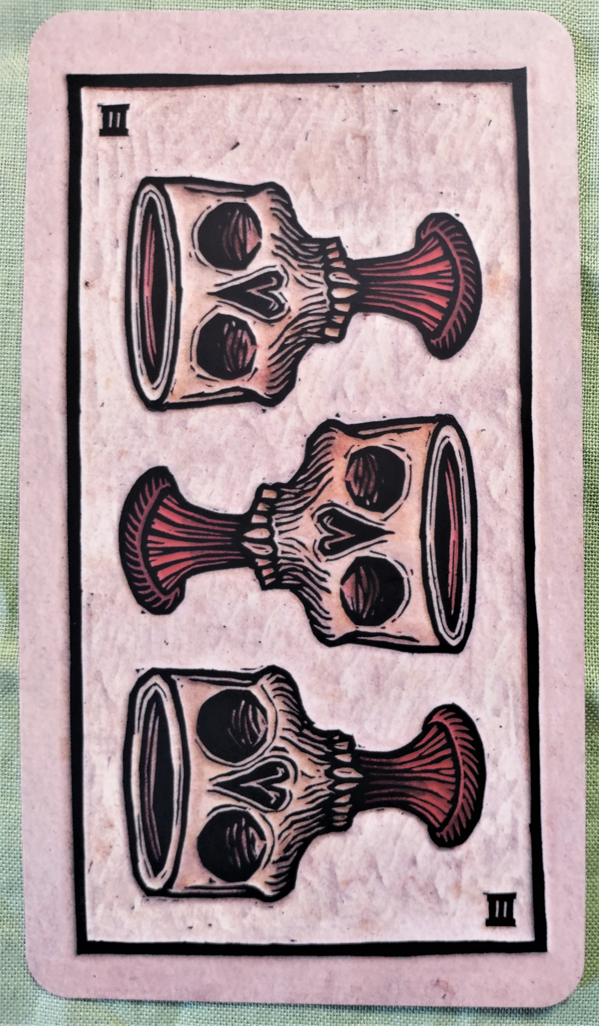 Three of Goblets | Ms. Joyce Tarot