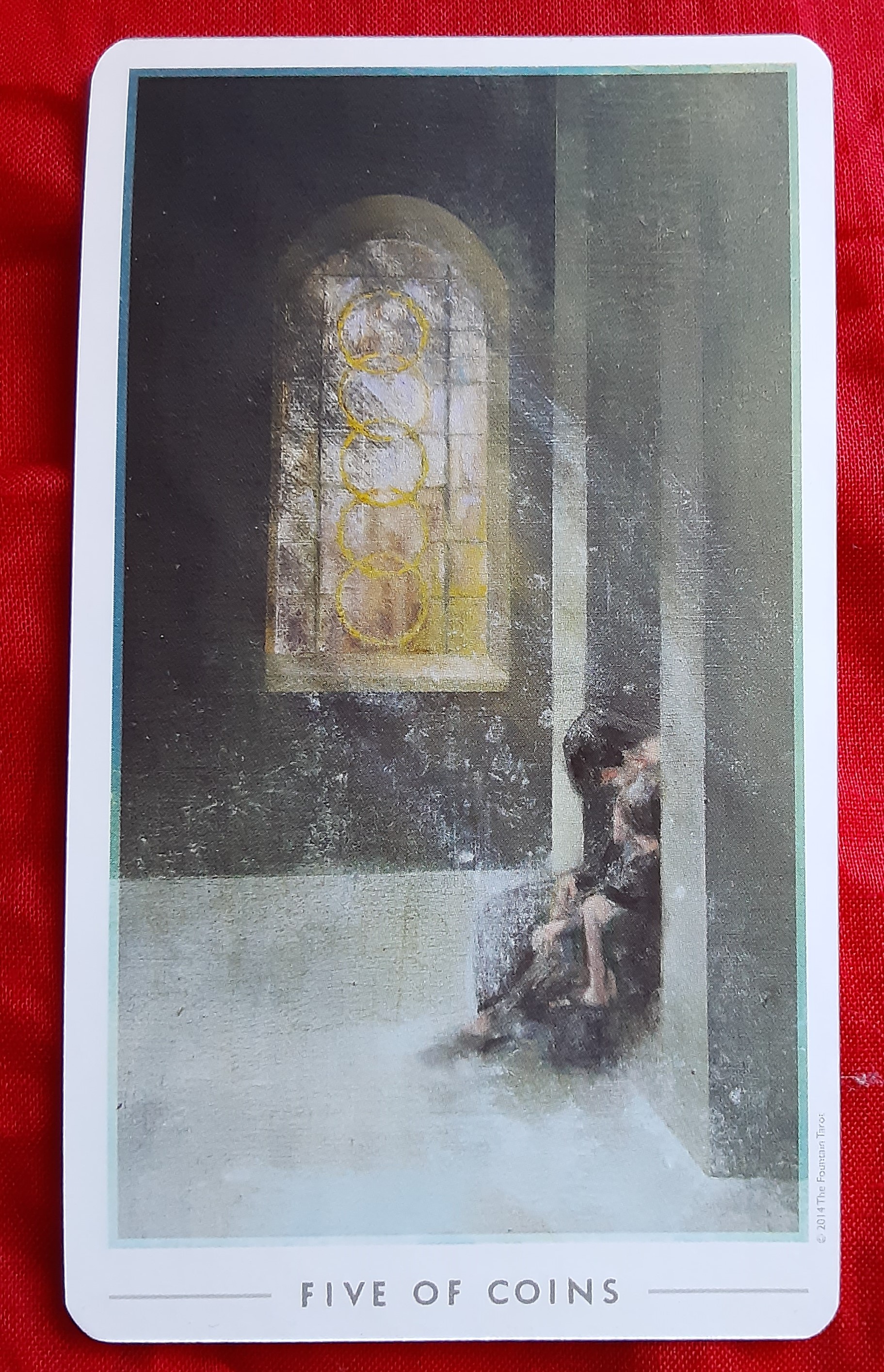 Tarot Card Meditation: Five of Pentacles – Ms. Joyce Tarot